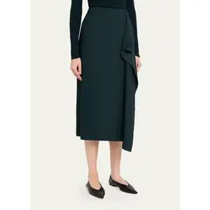 A.L.C. Seraphina Midi Skirt - Forest
