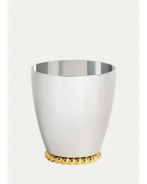 L'Objet X Jessica Mccormack Corde Ice Bucket + Tongs - Silver