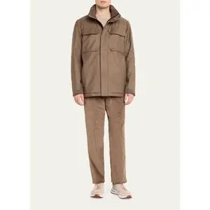 Sease Wool-cashmere Field Jacket