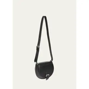Dries Van Noten Leather Buckle Shoulder Bag