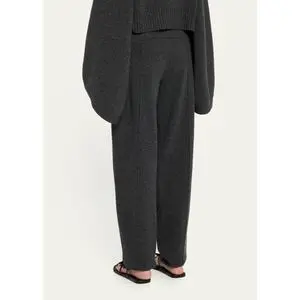 Zimmermann Valiant Knit Barrel-leg Pants