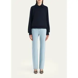 Khaite Farley Straight-leg Jeans