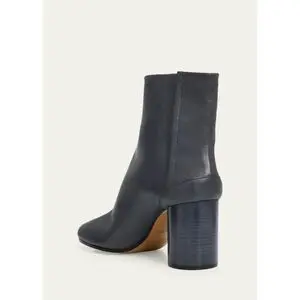 MAISON MARGIELA 80mm Tabi Leather Ankle Boots