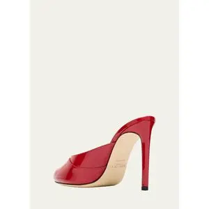 JIMMY CHOO Brigitte 100mm Patent Leather Mule Pumps