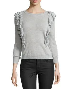 Zimmermann Valiant Wool Scarf Maxi Coat
