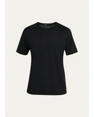 Theory Crewneck Precise Tee - Black