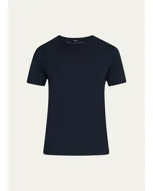 Theory Crewneck Precise Tee - Eclipse