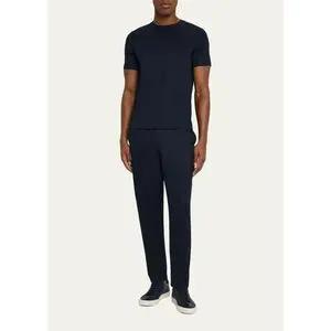 Theory Crewneck Precise Tee - Eclipse