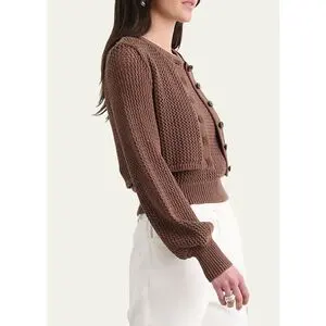 TOCCIN Tori Blouson-sleeve Cardigan