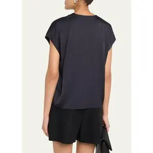 Vince Sleeveless Draped Top