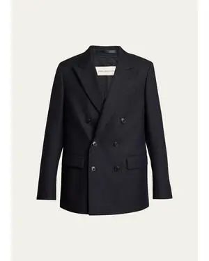 Dries Van Noten Buforden Double-breasted Wool Jacket