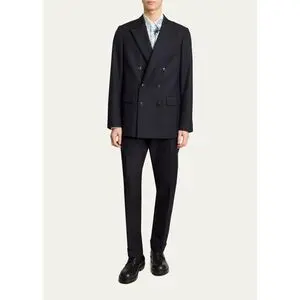 Dries Van Noten Buforden Double-breasted Wool Jacket