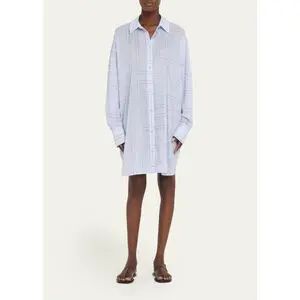 TOTEME Long Summer Shirtdress