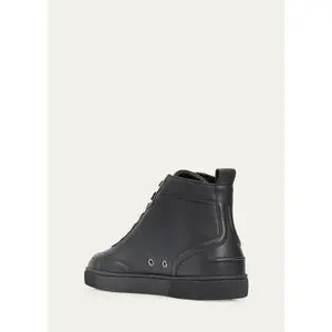 CHRISTIAN LOUBOUTIN Retero High-top Sneakers In Leather