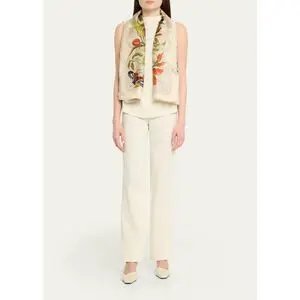 Etro Boheme Floral Silk Scarf