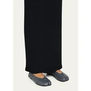 MAISON MARGIELA Tabi Leather Ballerina Flats