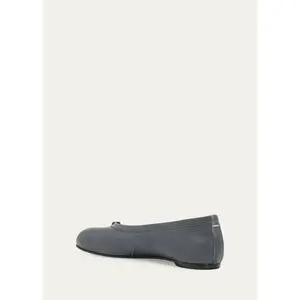 MAISON MARGIELA Tabi Leather Ballerina Flats