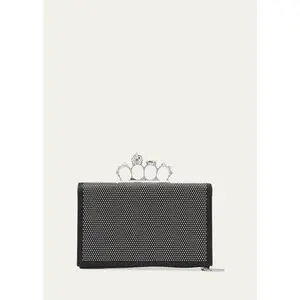 Alexander McQueen Punk Studded Flat Pouch Bag