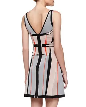Diane Von Furstenberg Joanne Tiered Polka Dot Maxi Dress
