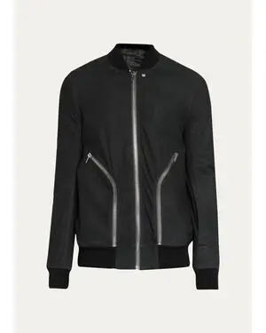Rick Owens Heizer Flight Blouson - Black Multi