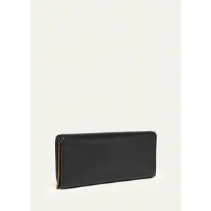 Saint Laurent Kate Pebbled Leather Clutch Bag