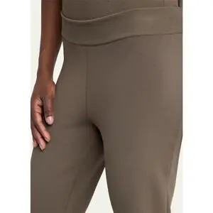 Stella McCartney Compact Knit Iconic Flared Pants