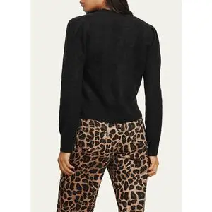 Veronica Beard Solene Brushed Cashmere Cardigan