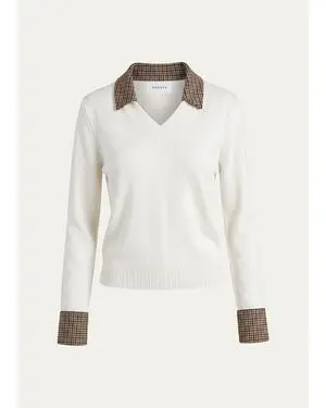 SEROYA Maia Knit Sweater - Eggshell