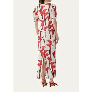 Carolina Herrera Calla Lily Ankle Length Dress