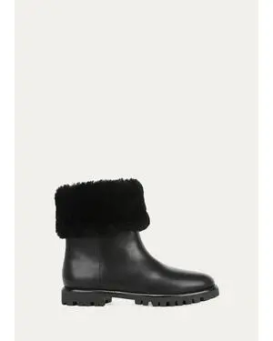 Vince Cameron Shearling-lined Leather Boots