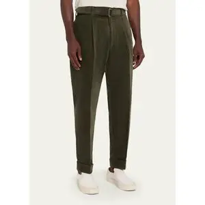 Officine Générale Hugo Corduroy Belted Trousers