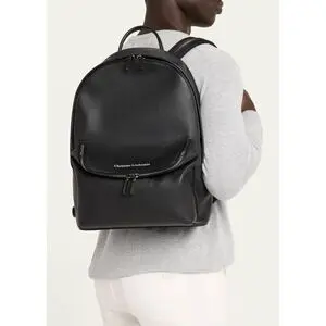 CHRISTIAN LOUBOUTIN Nostalgic Calf Empire Leather Backpack