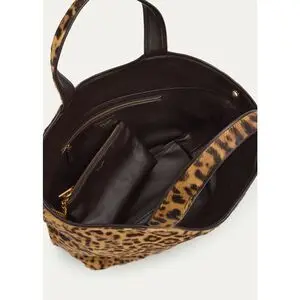 Saint Laurent Icare Medium Calf Hair Tote Bag