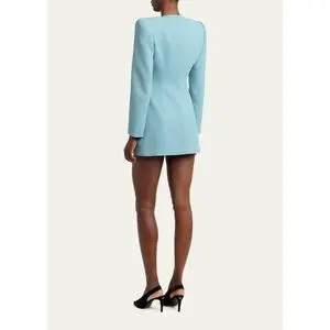 Valentino Garavani Ruched Bow-embellished Bodycon Mini Dress