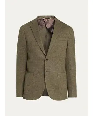 MAURIZIO BALDASSARI Cotton Jacket - Blue Multi
