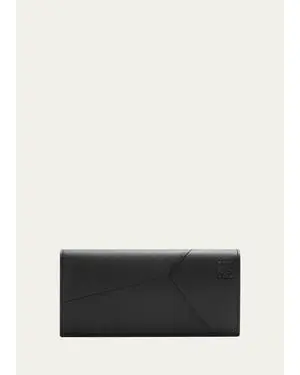Loewe Puzzle Edge Long Horizontal Wallet In Leather