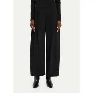 Lafayette 148 New York Walker Cropped Barrel-leg Pants