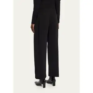 Lafayette 148 New York Walker Cropped Barrel-leg Pants