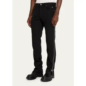 Rick Owens Vega Wool Zip-cuff Jeans