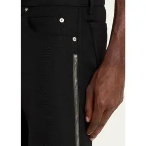 Rick Owens Vega Wool Zip-cuff Jeans