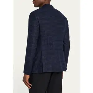 Giorgio Armani Soft Line Check Single-breasted Sport Coat