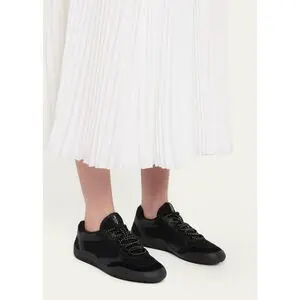 Prada Speedrock Mesh Fabric Sneakers - Nero