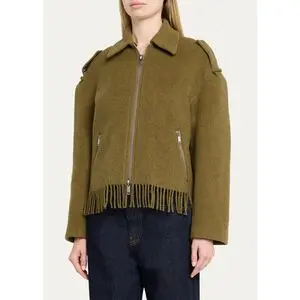 3.1 Phillip Lim Wool-blend Scarf-hem Jacket