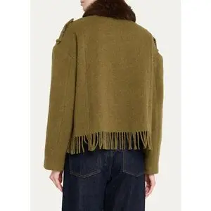 3.1 Phillip Lim Wool-blend Scarf-hem Jacket