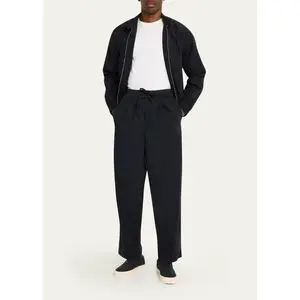 Officine Générale Peterson Cotton Twill Drawstring Pants