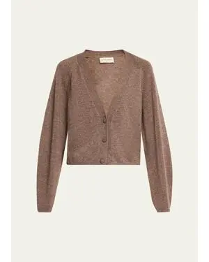 Officine Générale Jaima Boxy Raglan-sleeve Cardigan - Ginger