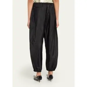 Brandon Maxwell Scout Drawstring Cargo Pants