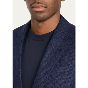 Giorgio Armani Soft Textured Single-breasted Sport Coat