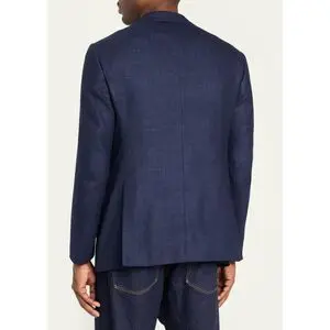Giorgio Armani Soft Textured Single-breasted Sport Coat