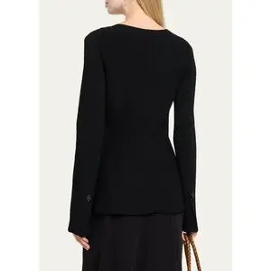 Proenza Schouler Sukki Boucle Collarless Jacket